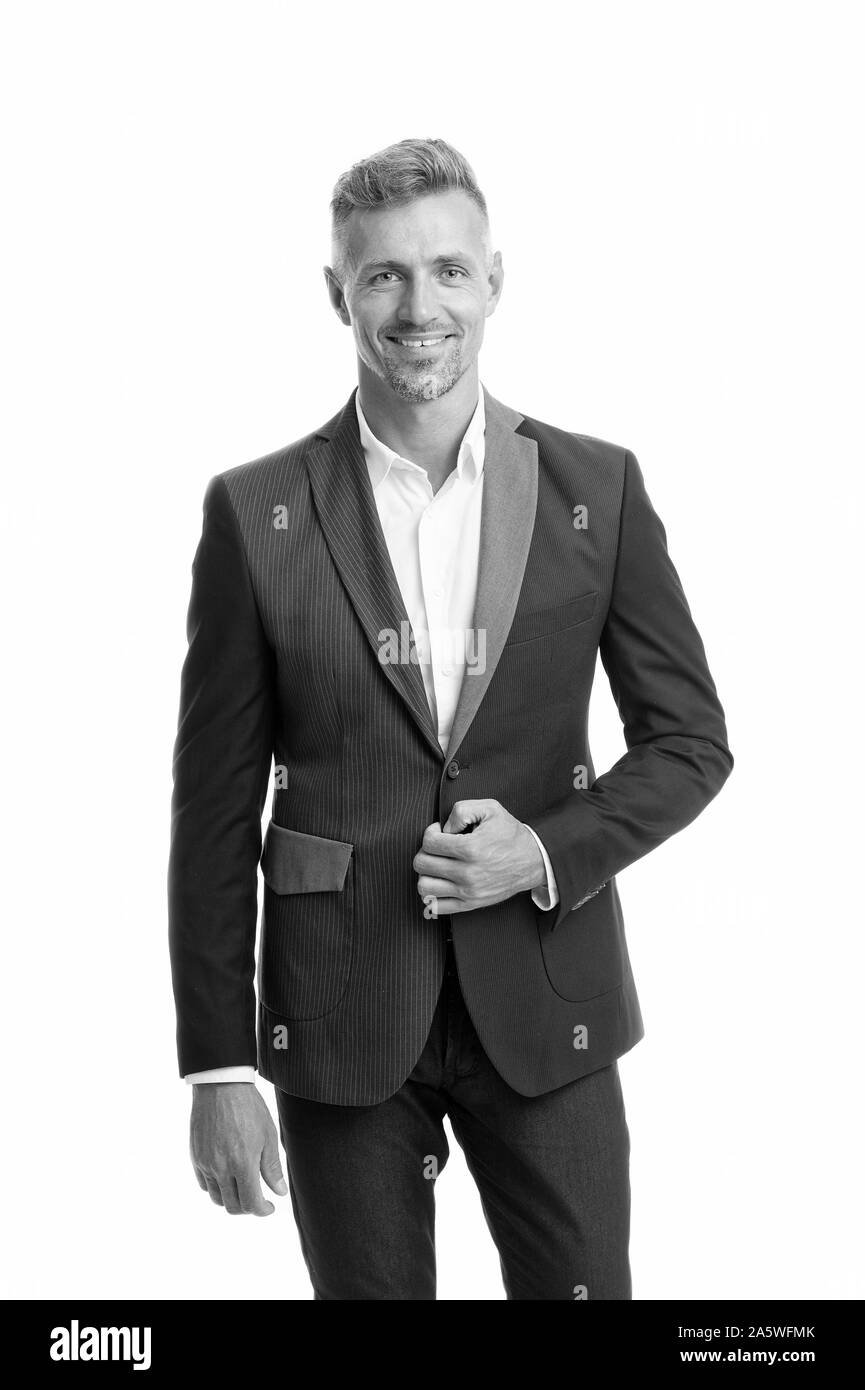 Elegant outfit for event. Gentleman modern style barber. Barber shop ...