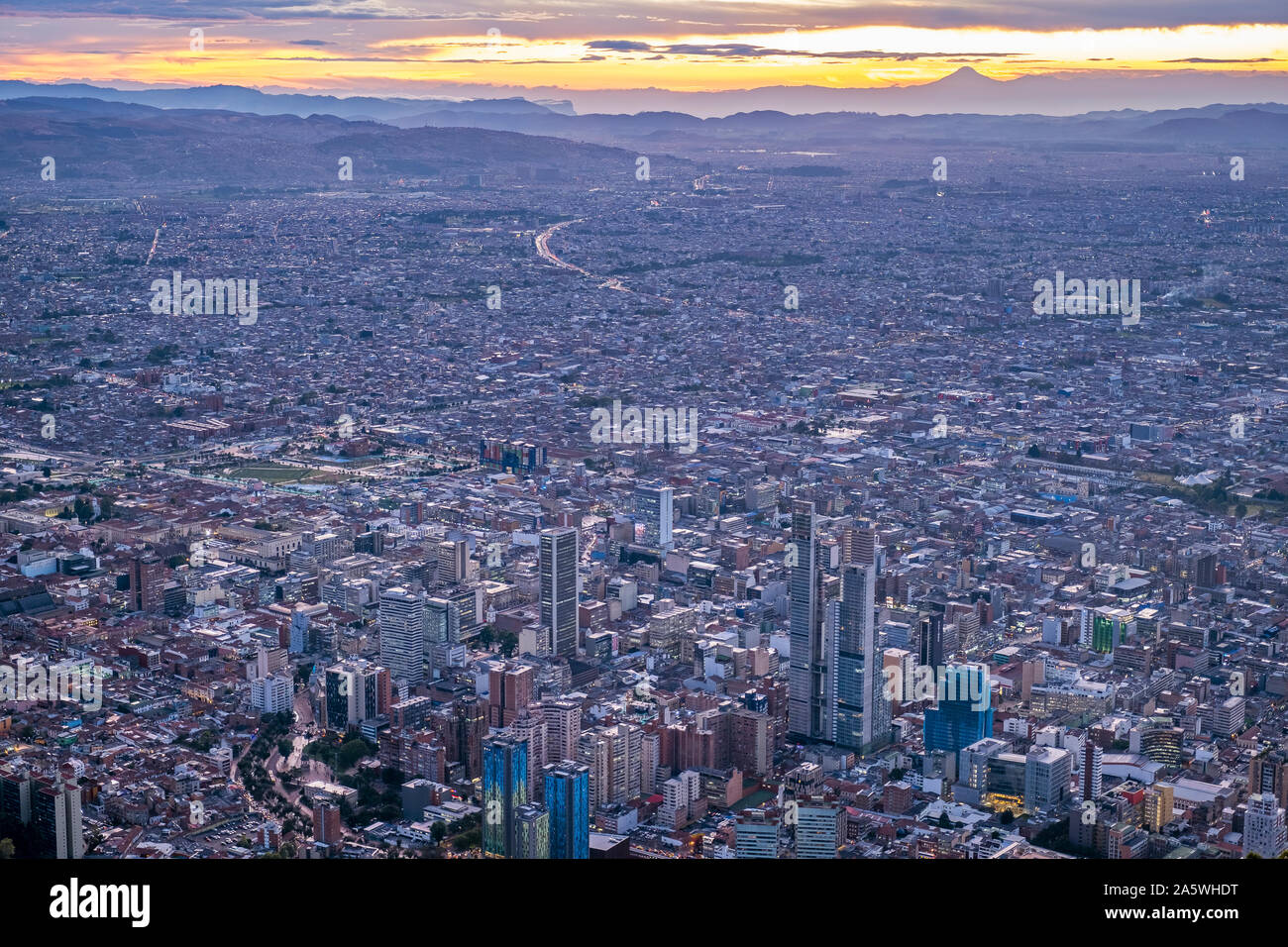 Colombia sunset hi-res stock photography and images - Alamy