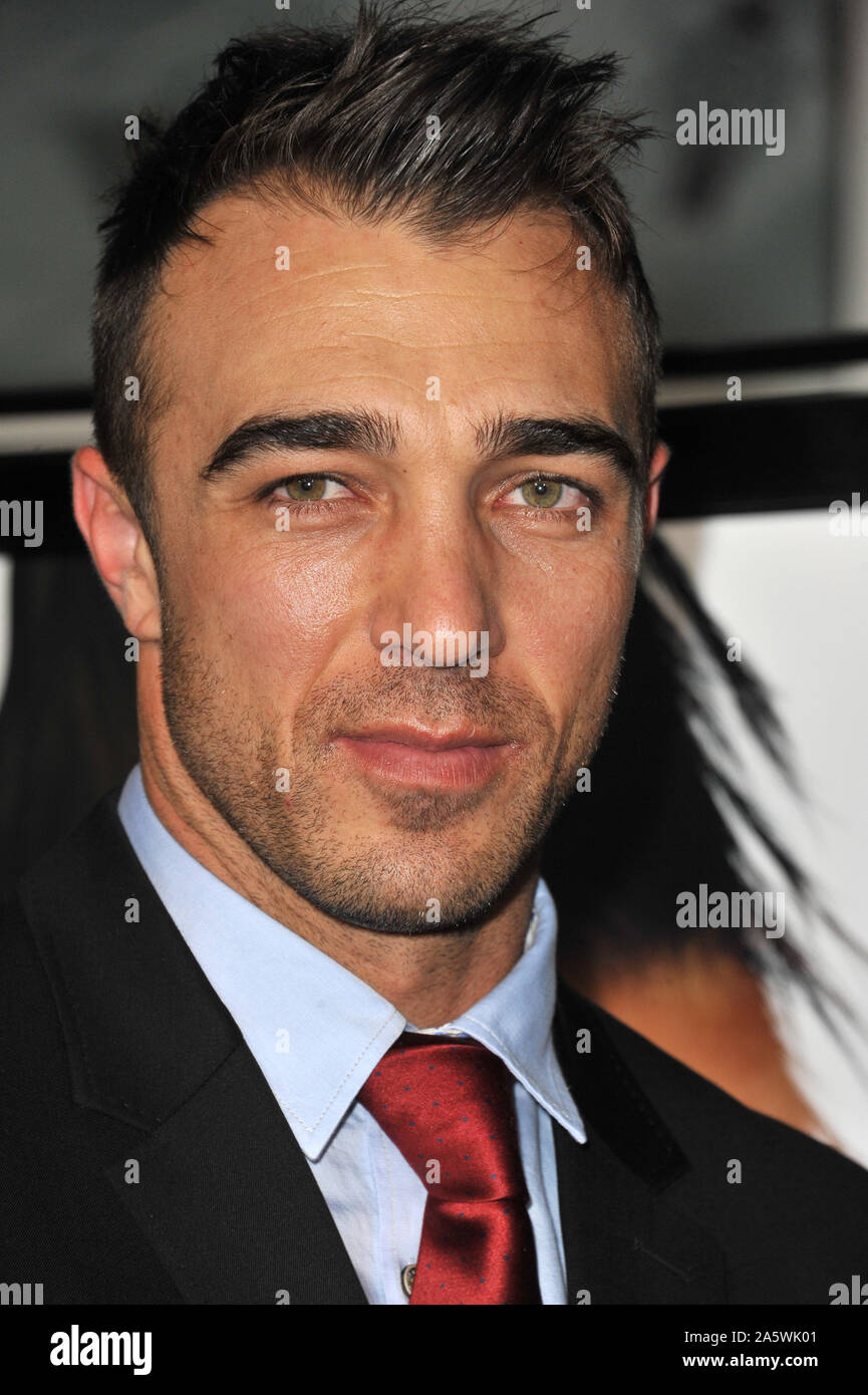 LOS ANGELES, CA. February 21, 2012: Sam Upton at the Los Angeles ...