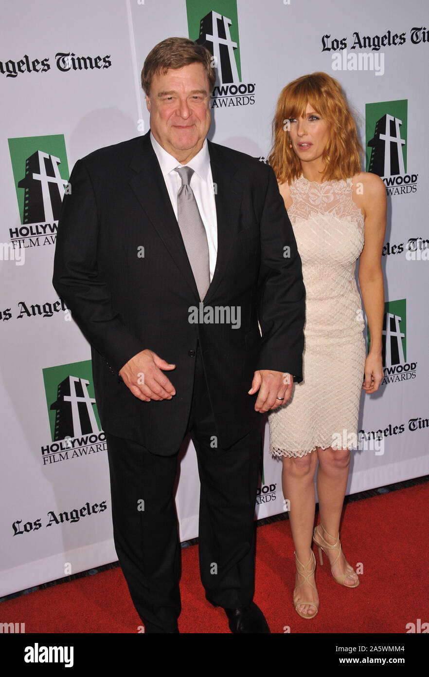 LOS ANGELES, CA. October 22, 2012: Kelly Reilly & John Goodman at the ...