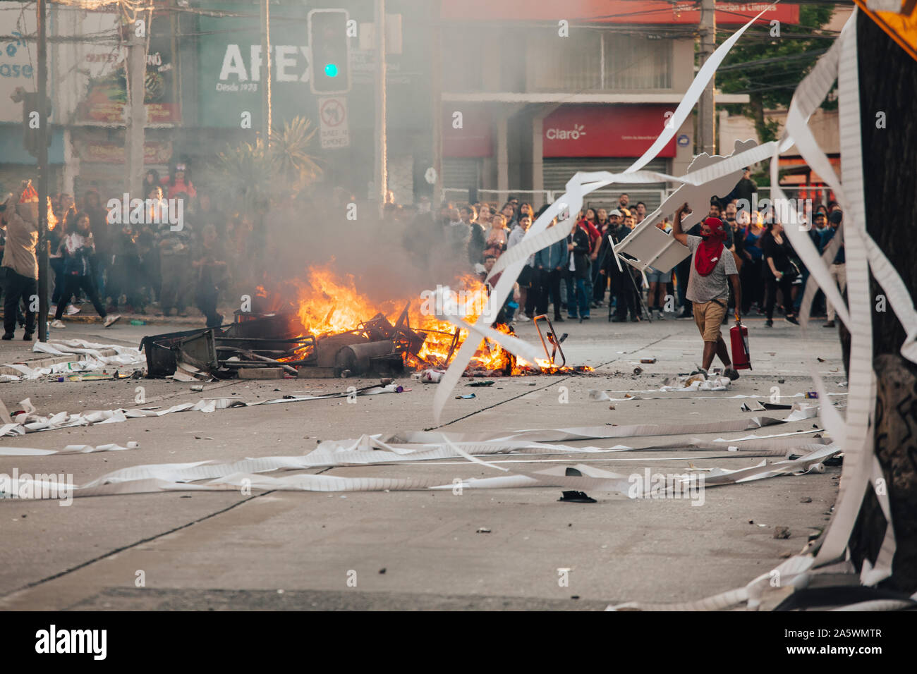 Fire barricades hi-res stock photography and images - Alamy