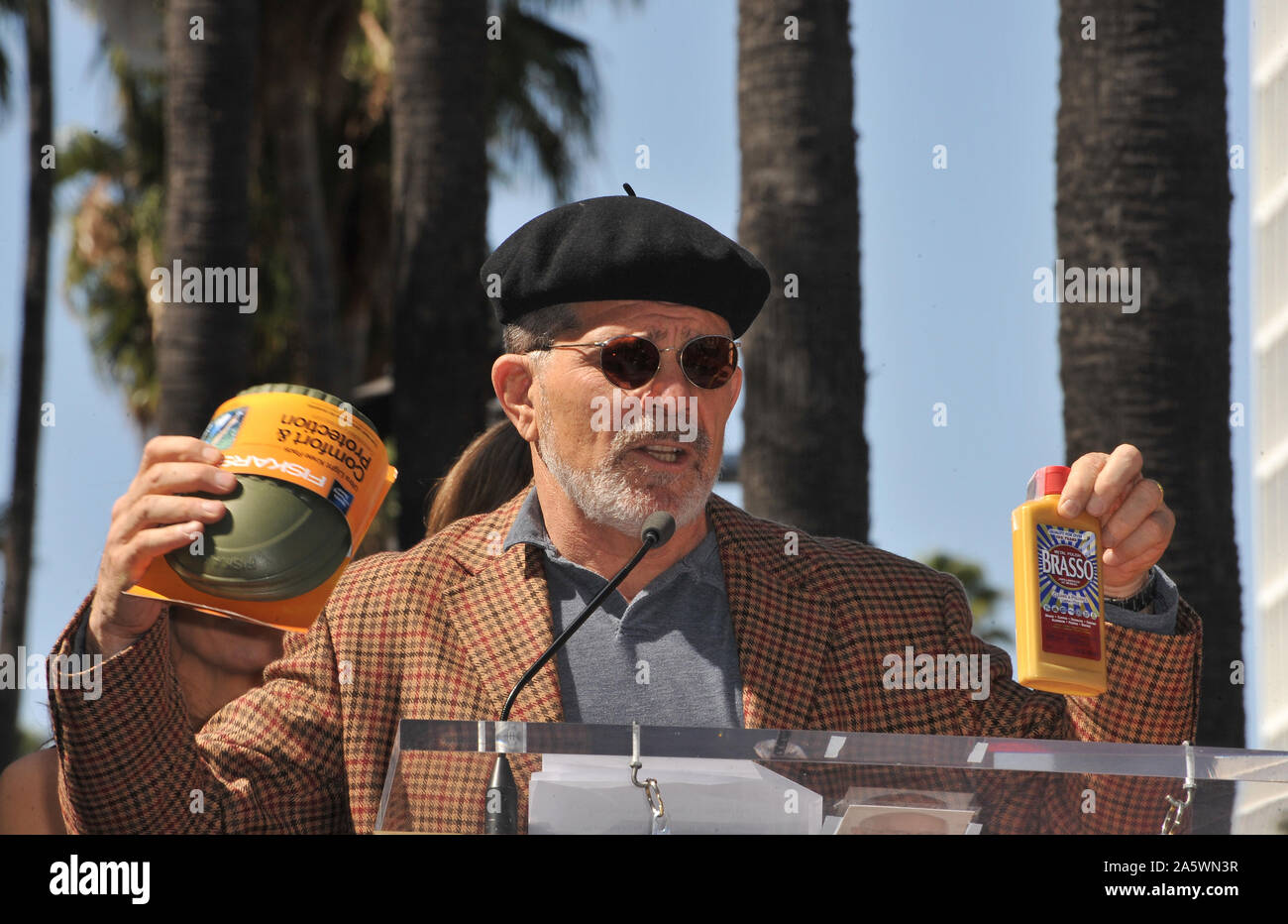 LOS ANGELES, CA. March 07, 2012: David Mamet on Hollywood Boulevard ...