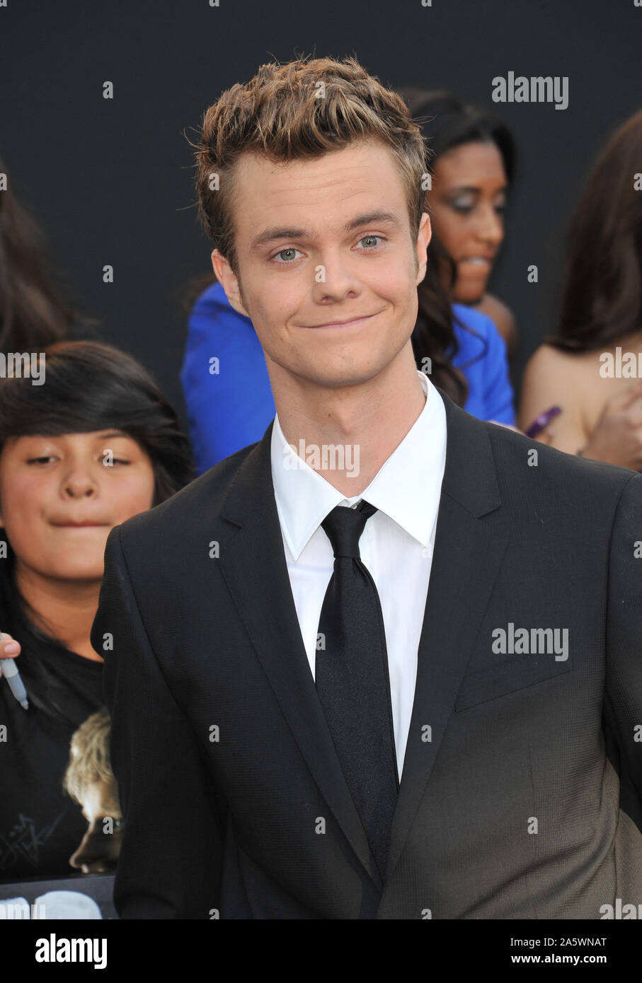LOS ANGELES, CA. March 12, 2012: Jack Quaid at the world premiere of ...