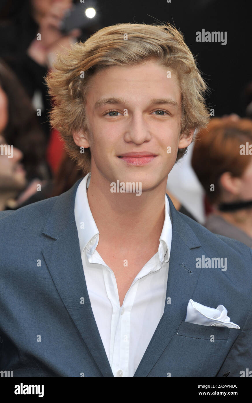 LOS ANGELES, CA. March 12, 2012: Cody Simpson at the world premiere of ...