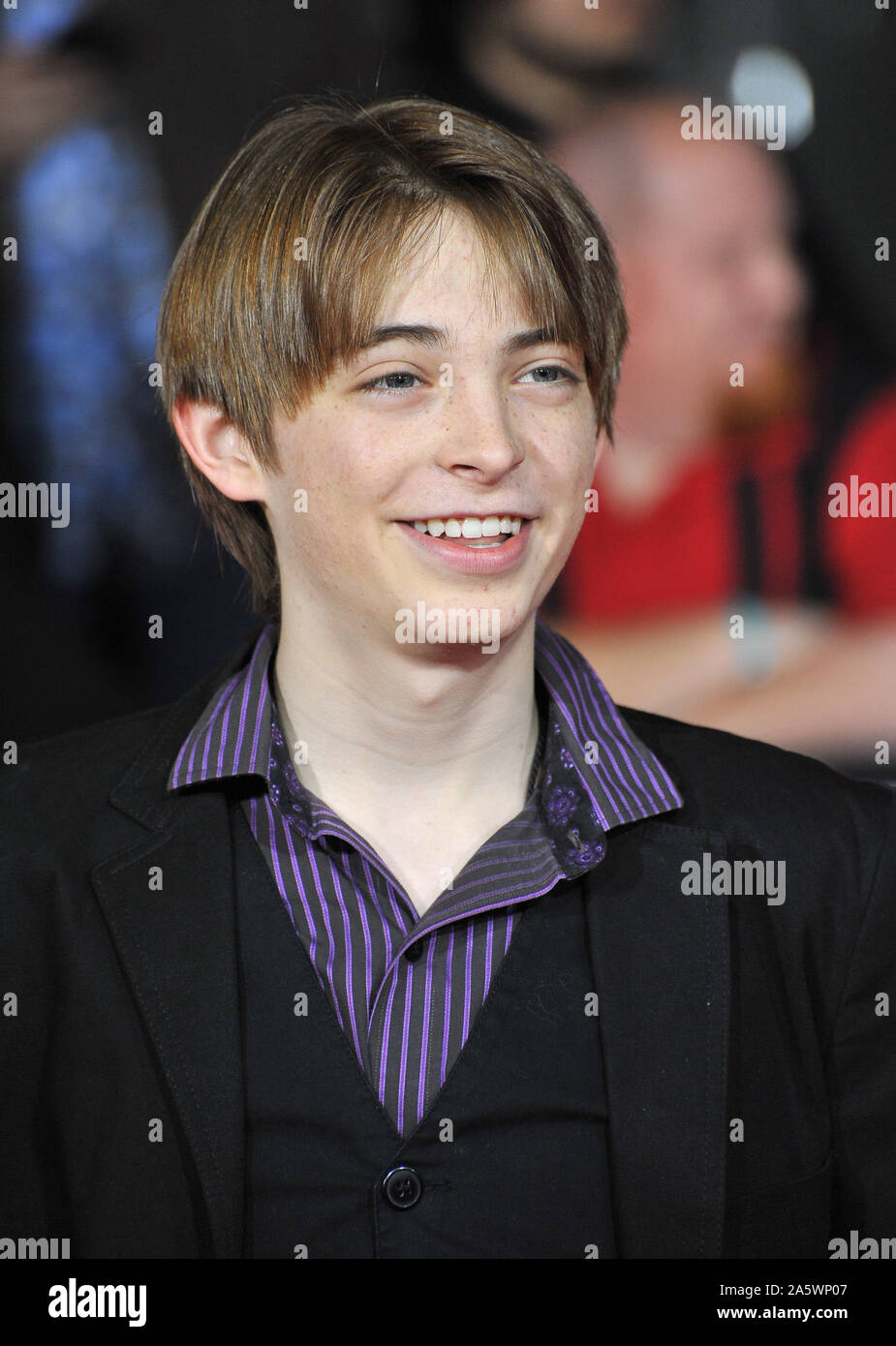 LOS ANGELES, CA. February 22, 2012: Dylan Riley Snyder at the world ...
