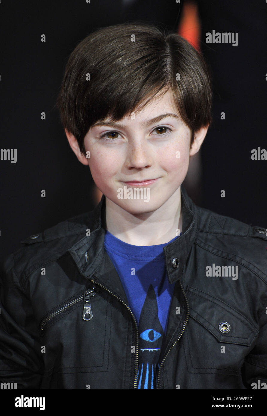 LOS ANGELES, CA. February 22, 2012: Mason Cook at the world premiere of ...