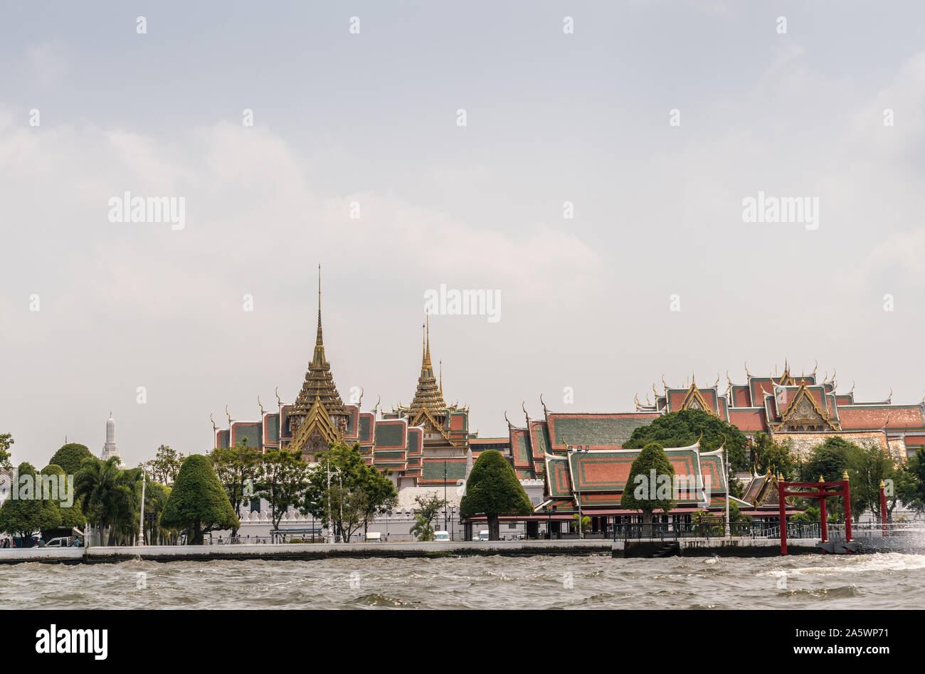 Bangkok city, Thailand - March 17, 2019: Chao Phraya River. National ...