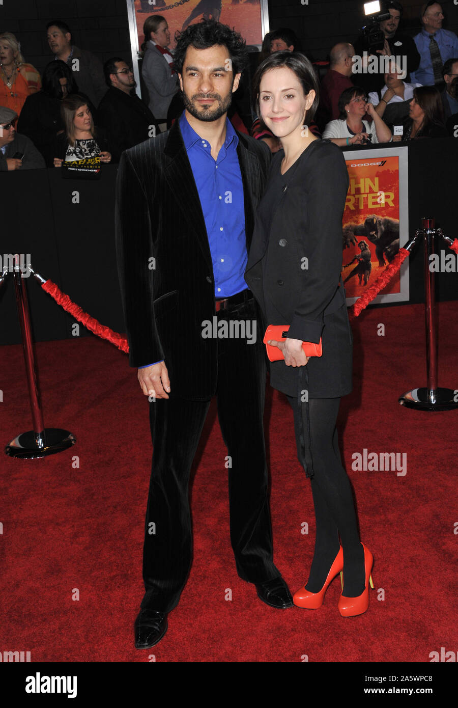 LOS ANGELES, CA. February 22, 2012: Darwin Shaw at the world premiere ...