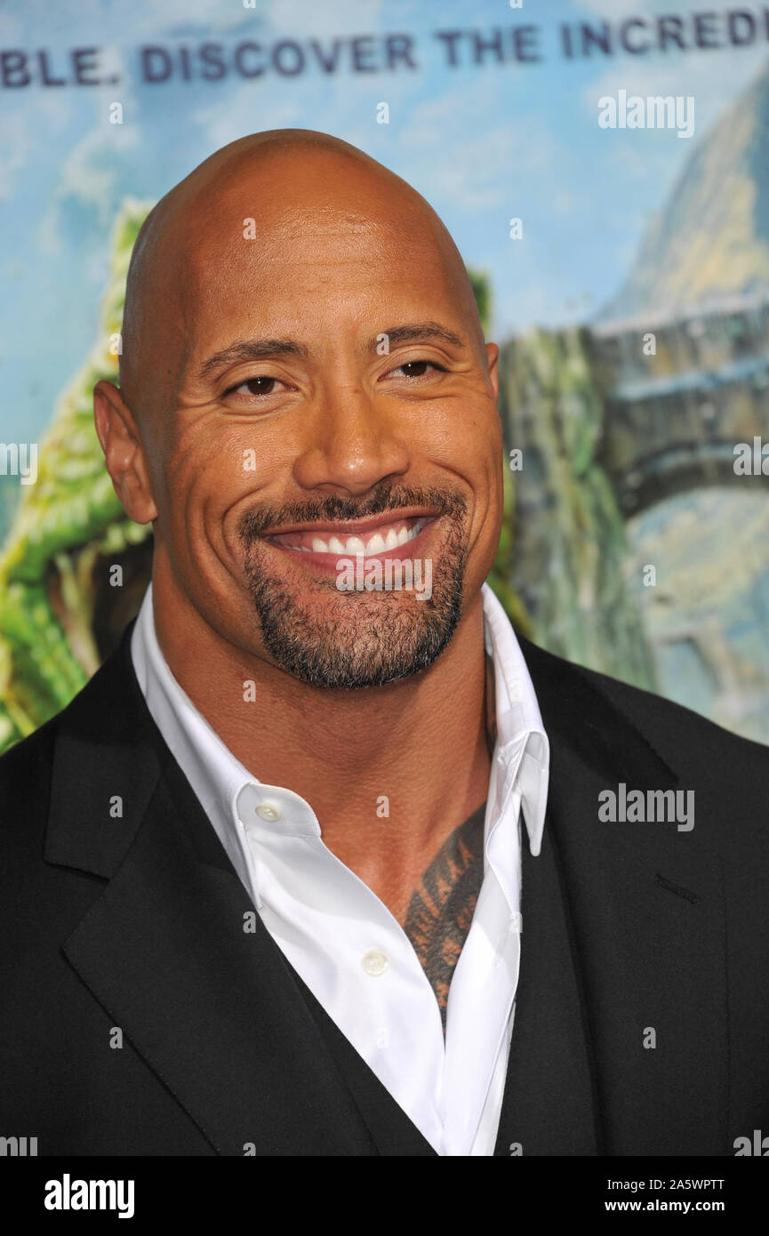 LOS ANGELES, CA. February 02, 2012: Dwayne Johnson, aka "The Rock", at ...