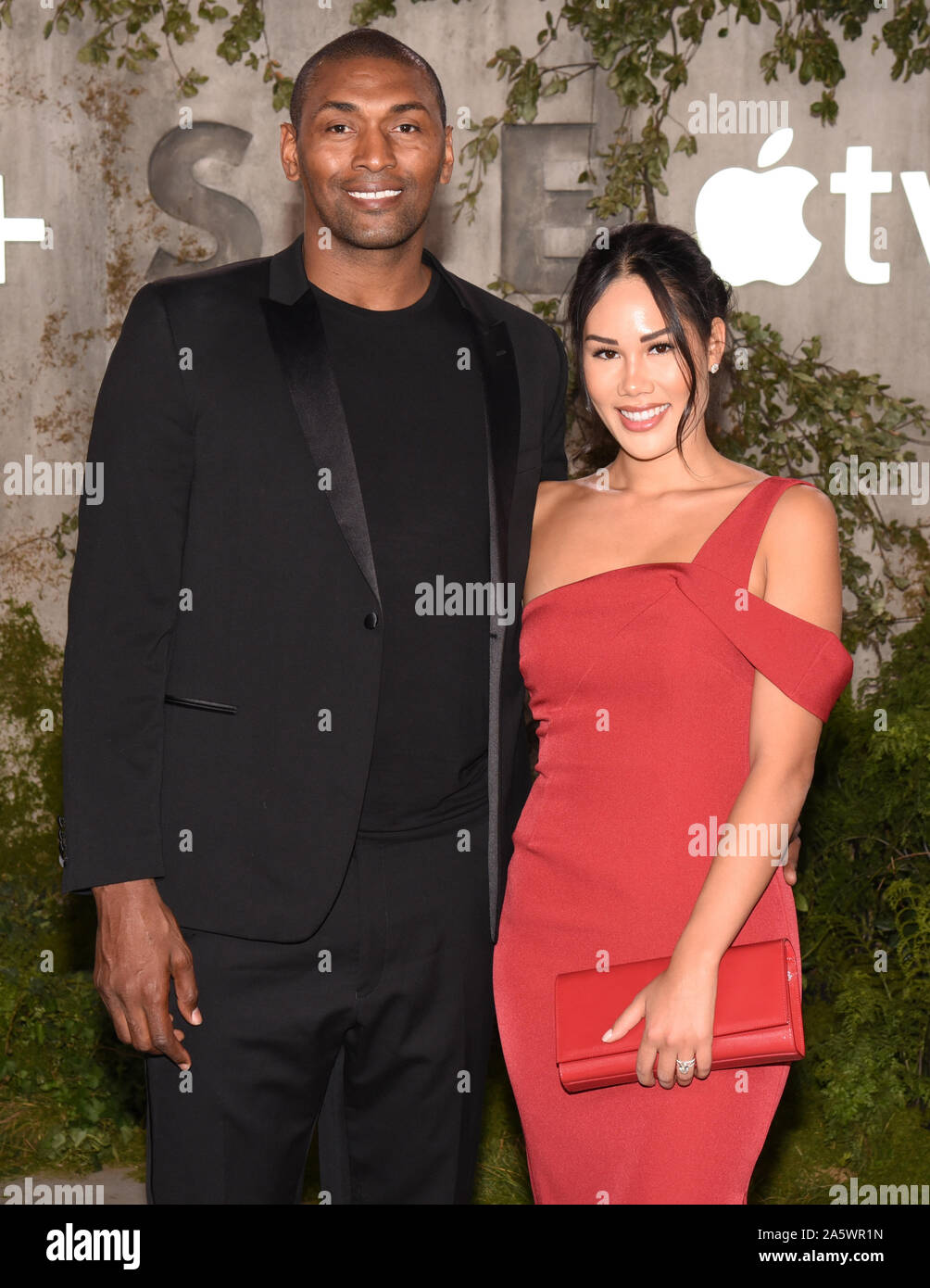 October 21, 2019, Westwood, California, USA: Metta World Peace attends ...