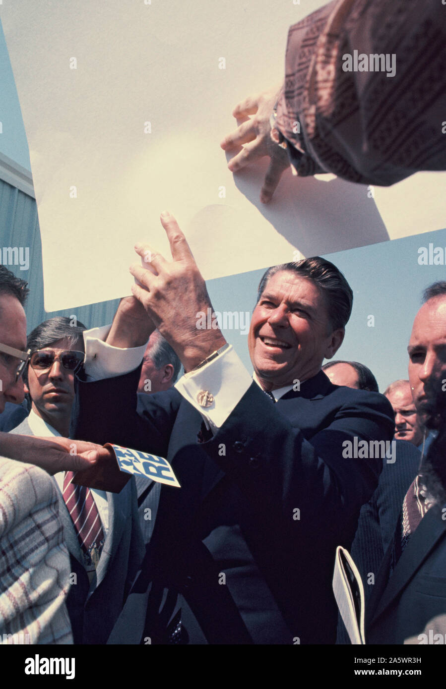 Ronald reagan campaign 1976 hi-res stock photography and images - Alamy