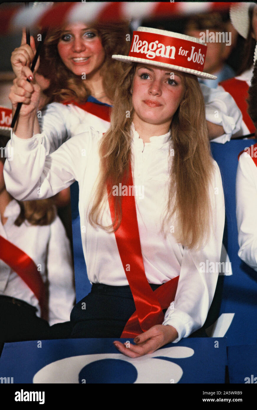 Reagan female fans hi-res stock photography and images - Alamy