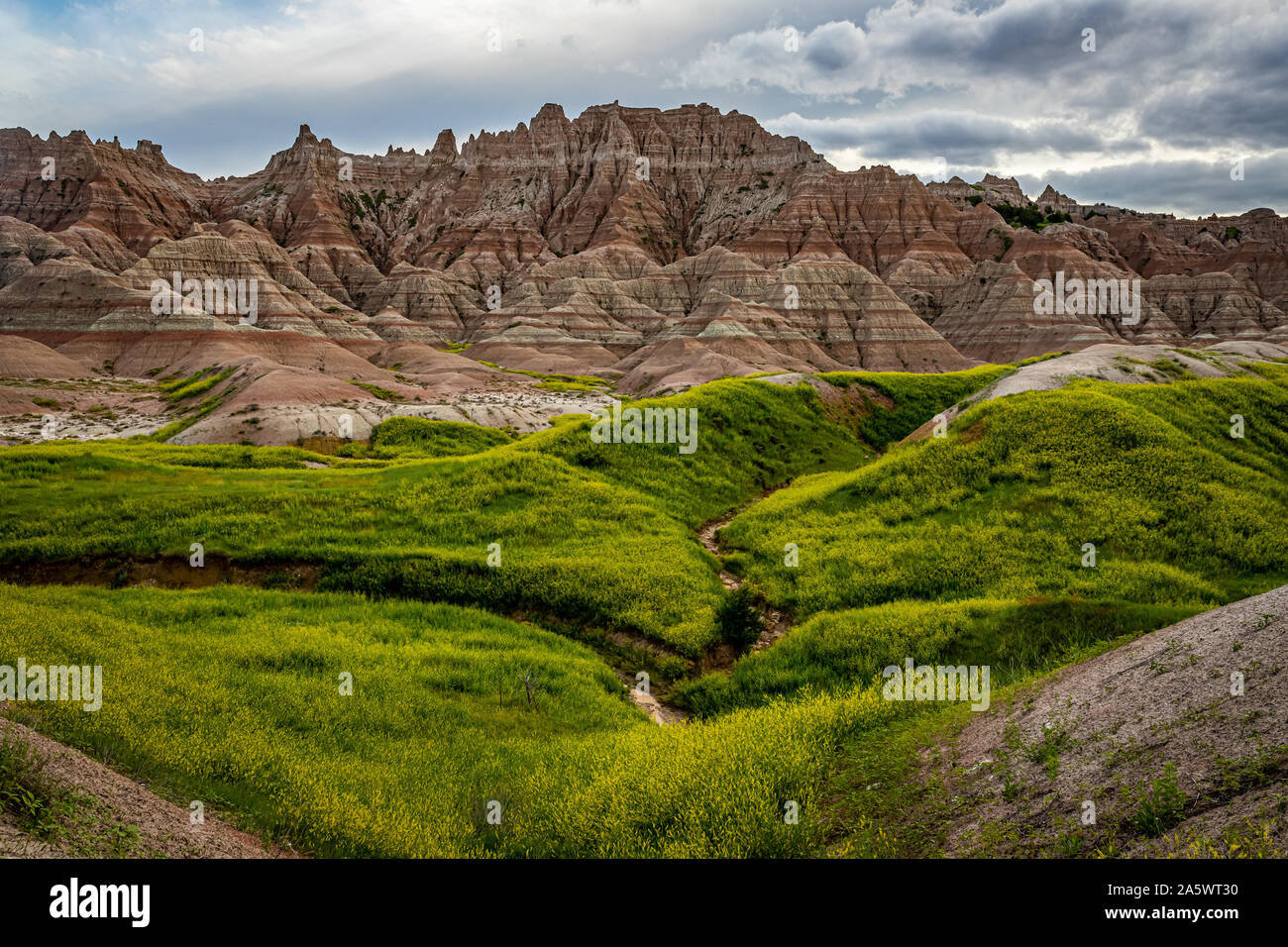 Badlands National Park is located in southwestern South Dakota ...