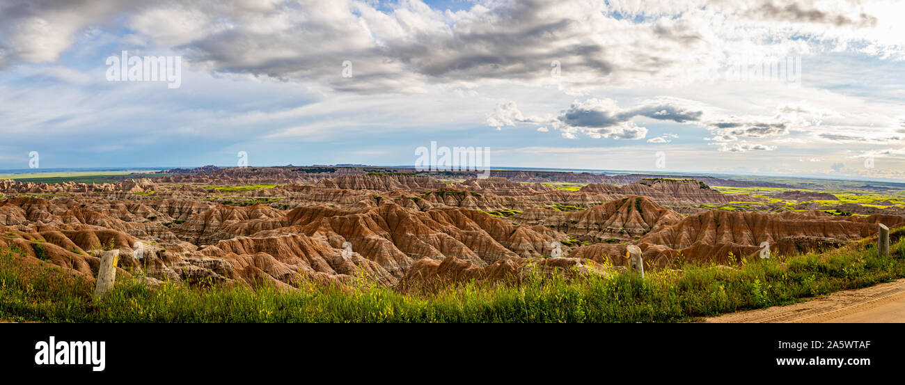 Badlands National Park is located in southwestern South Dakota ...