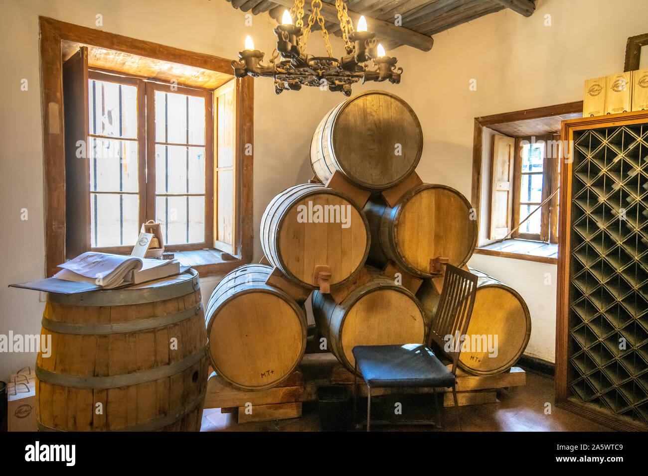 Chile pisco distillery hi-res stock photography and images - Alamy