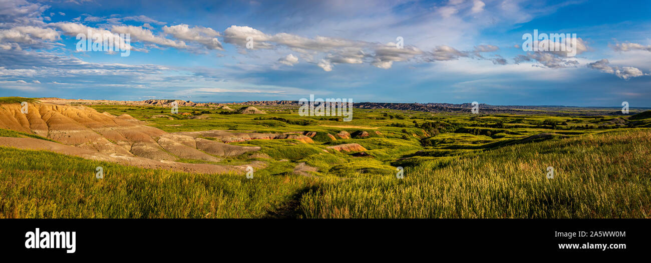 Badlands National Park is located in southwestern South Dakota ...