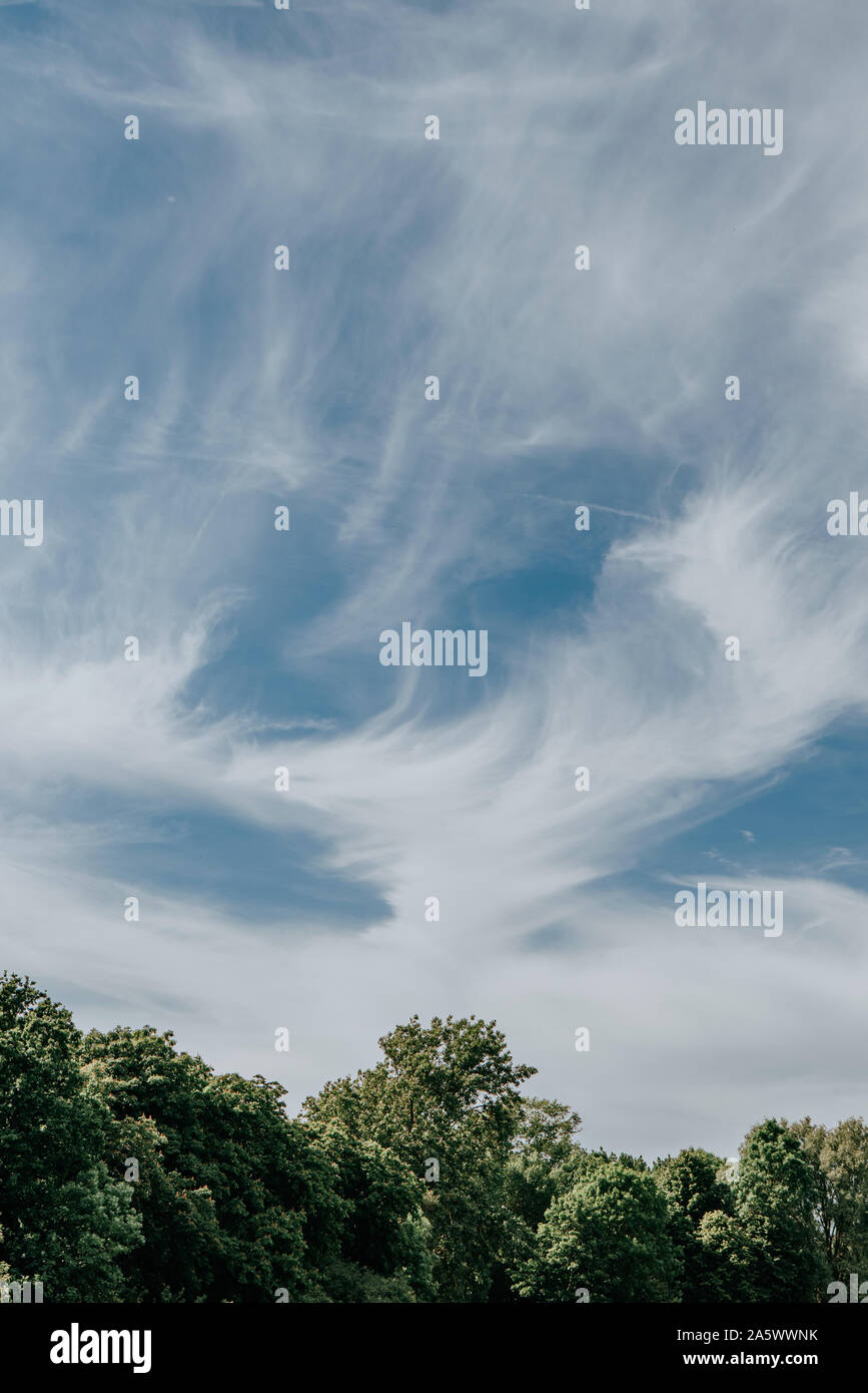Landscape with Beautiful Sky, Daytime Stock Photo - Alamy