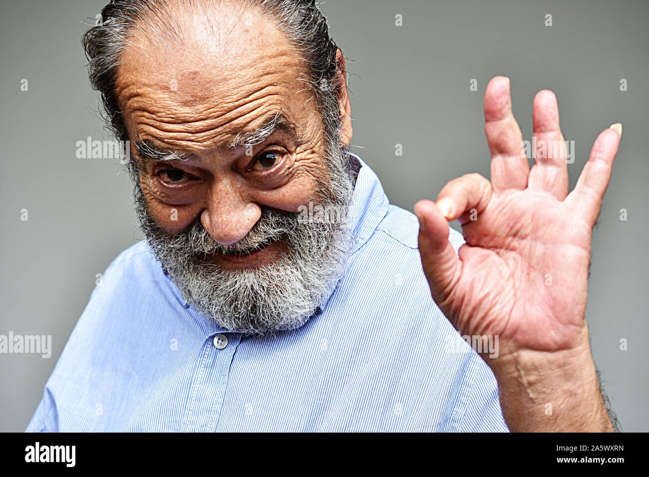 An Okay Male Person Stock Photo - Alamy