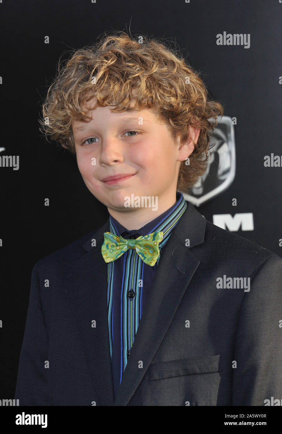 LOS ANGELES, CA. April 16, 2012: Riley Thomas Stewart at the world ...