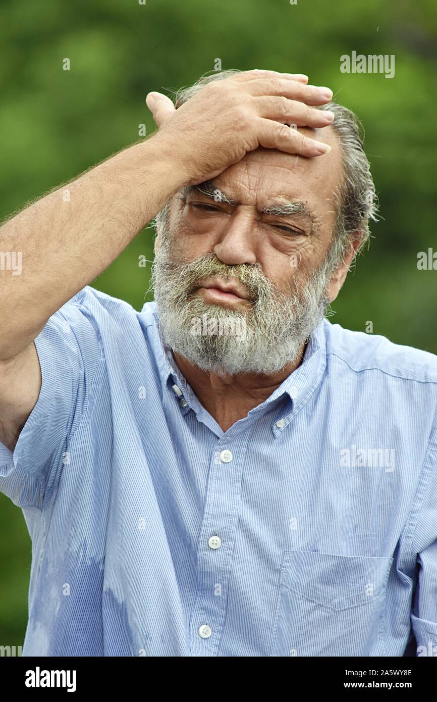 Forgetful elderly hi-res stock photography and images - Alamy