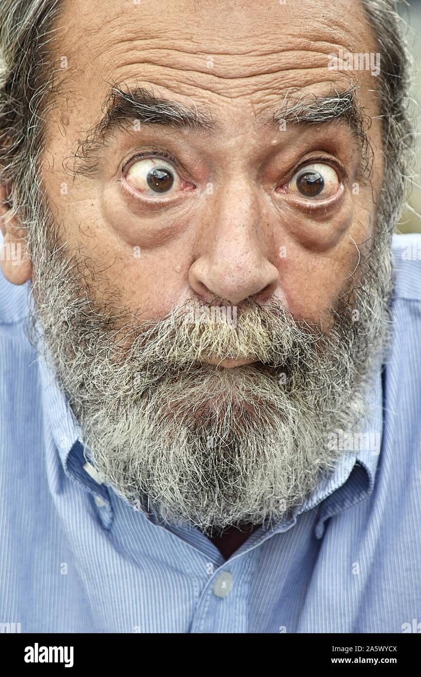 Dementia And Male Man Stock Photo - Alamy
