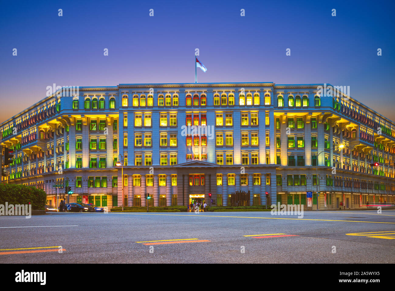 Police station window hi-res stock photography and images - Alamy