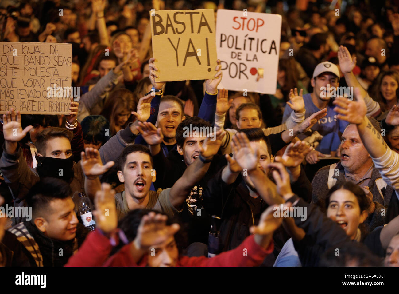 Barcelona demonstrations independentists after the sentence of Spain ...