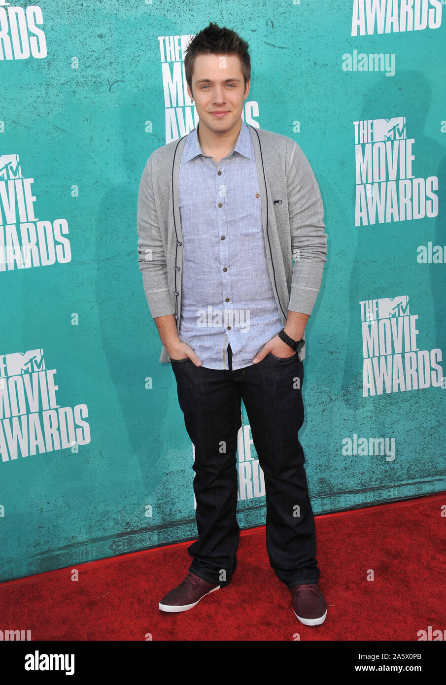 LOS ANGELES, CA. June 03, 2012: Matthew Fahey at the 2012 MTV Movie ...