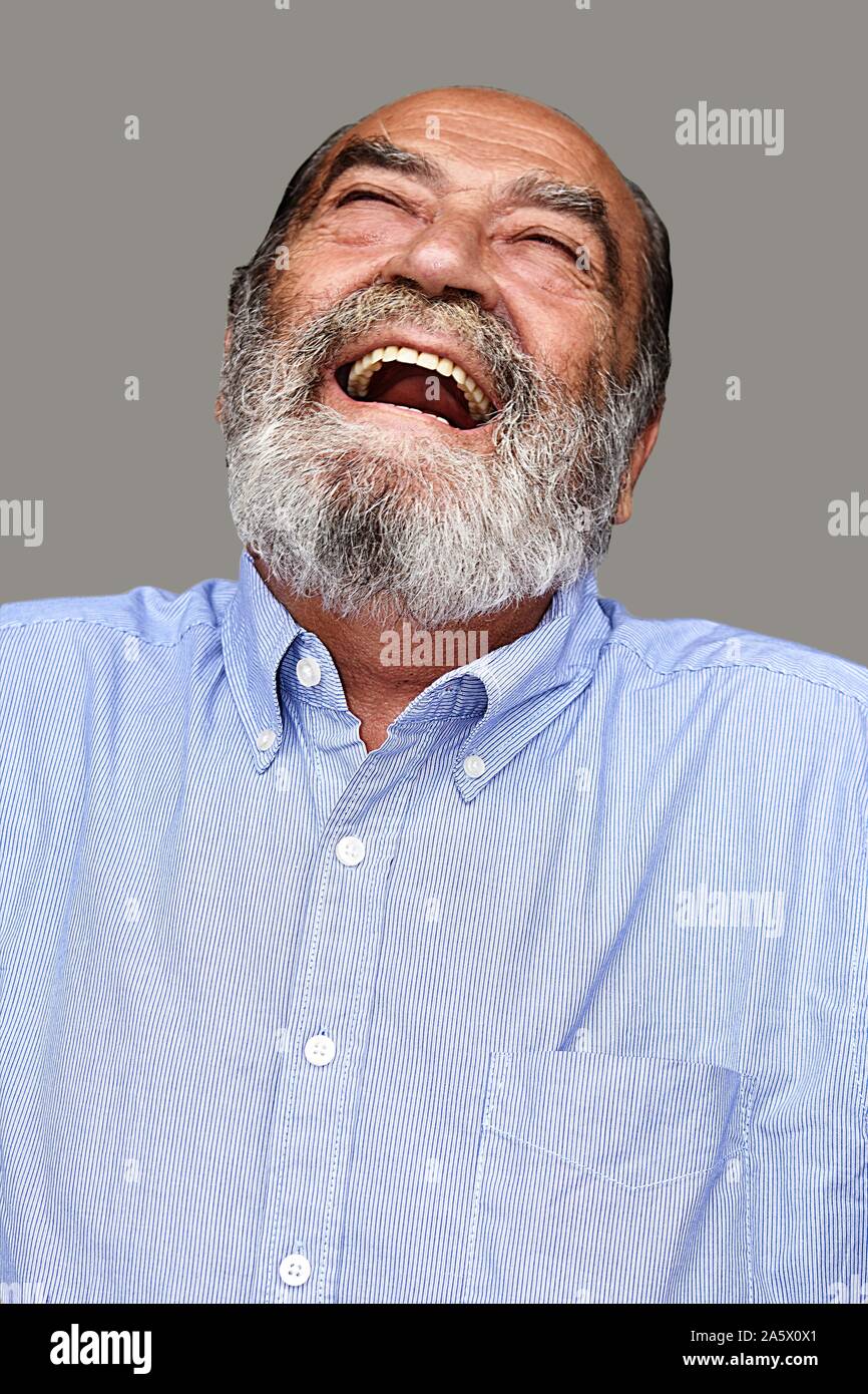 Bearded man hairy funny hi-res stock photography and images - Alamy