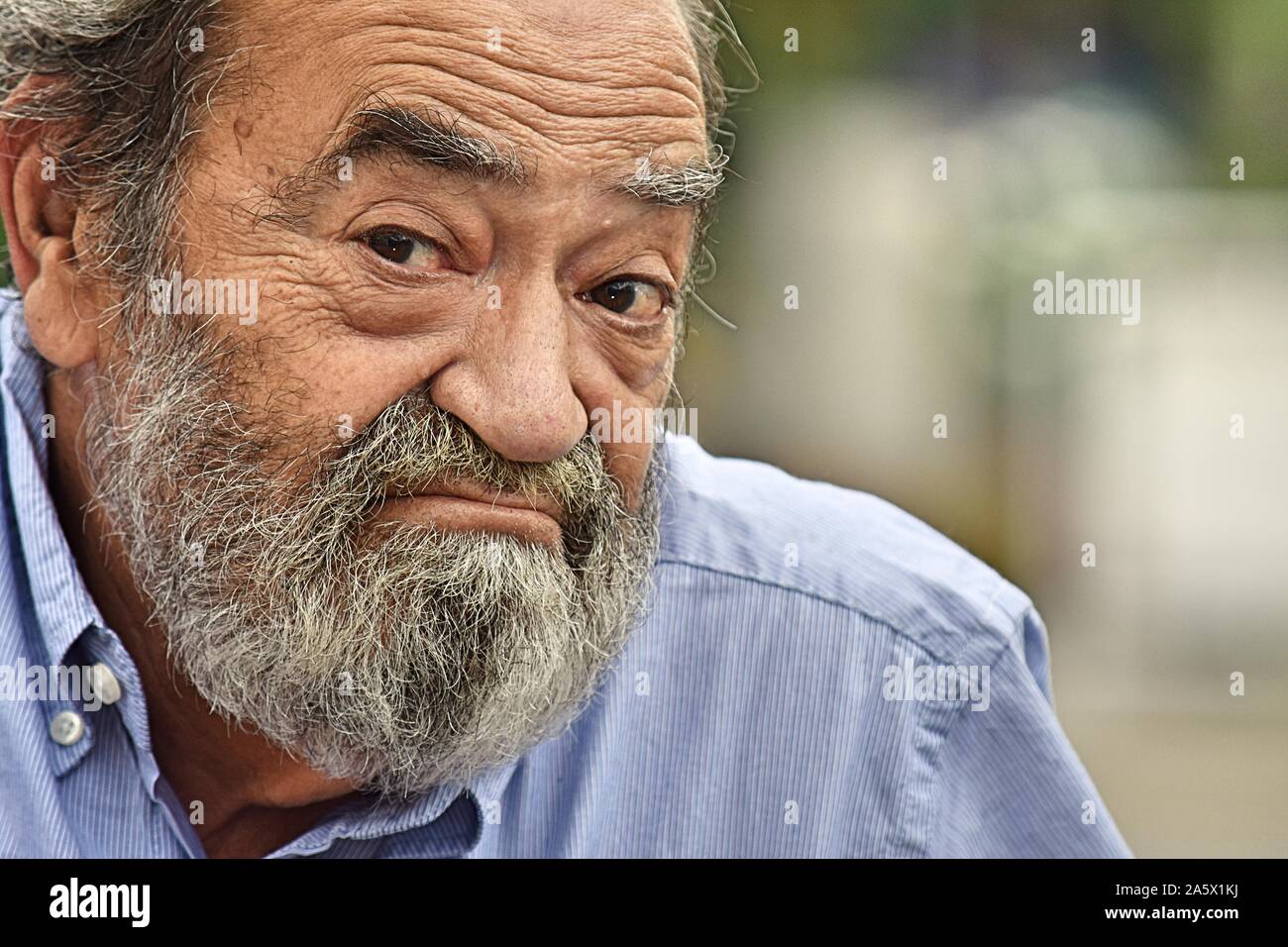 Bearded Colombian Male Grampa Stock Photo - Alamy