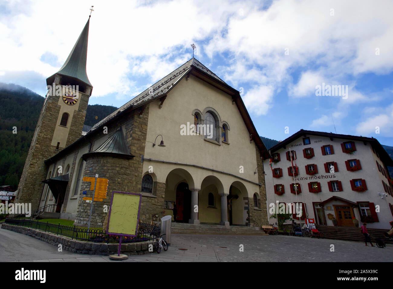 Zermatt, Visp,Valais, Switzerland Stock Photo - Alamy