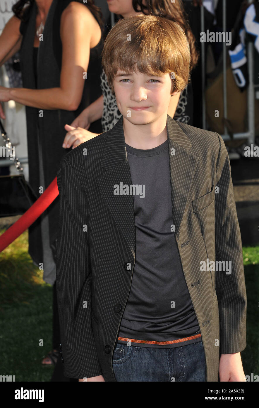 LOS ANGELES, CA. August 06, 2012: C.J. Adams at the world premiere of ...