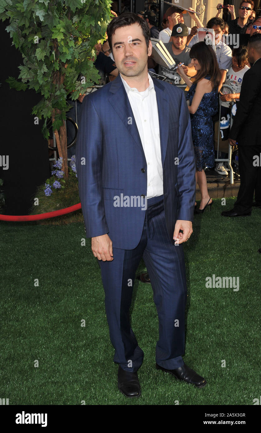 LOS ANGELES, CA. August 06, 2012: Ron Livingston at the world premiere ...