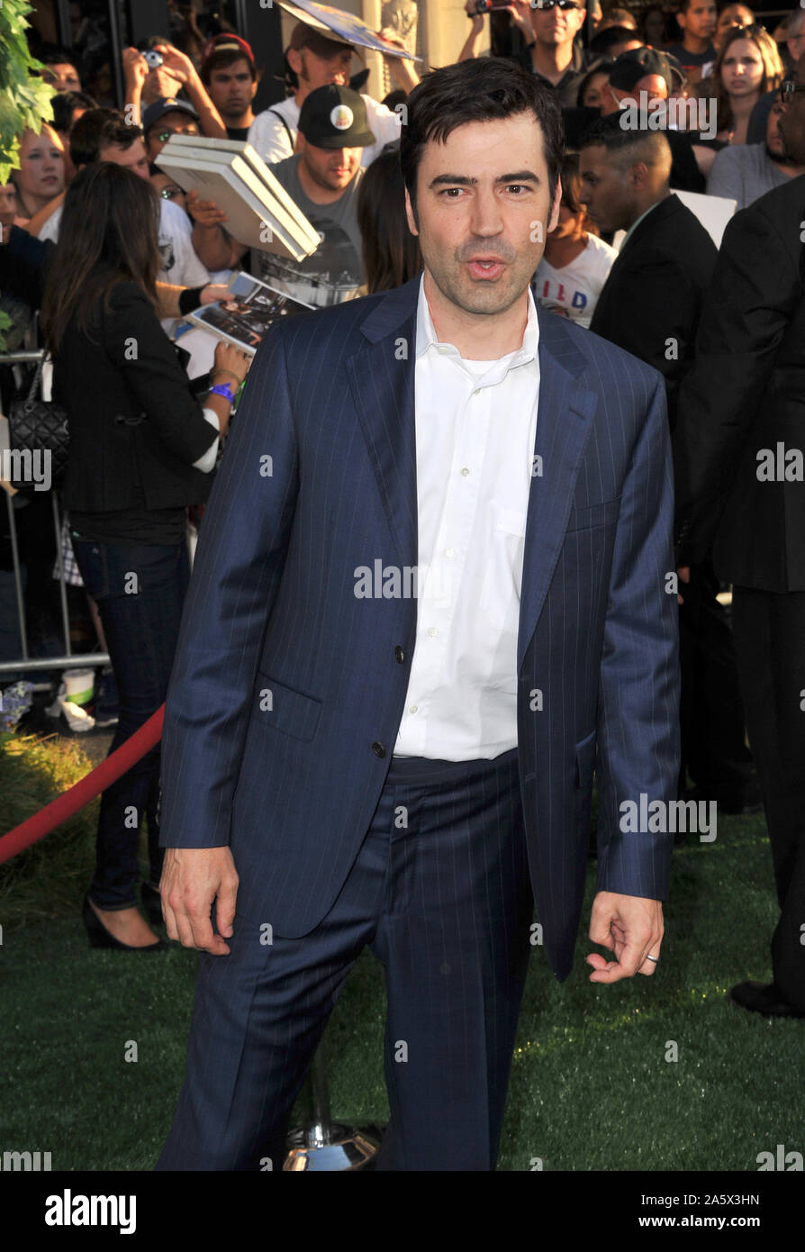 LOS ANGELES, CA. August 06, 2012: Ron Livingston at the world premiere ...