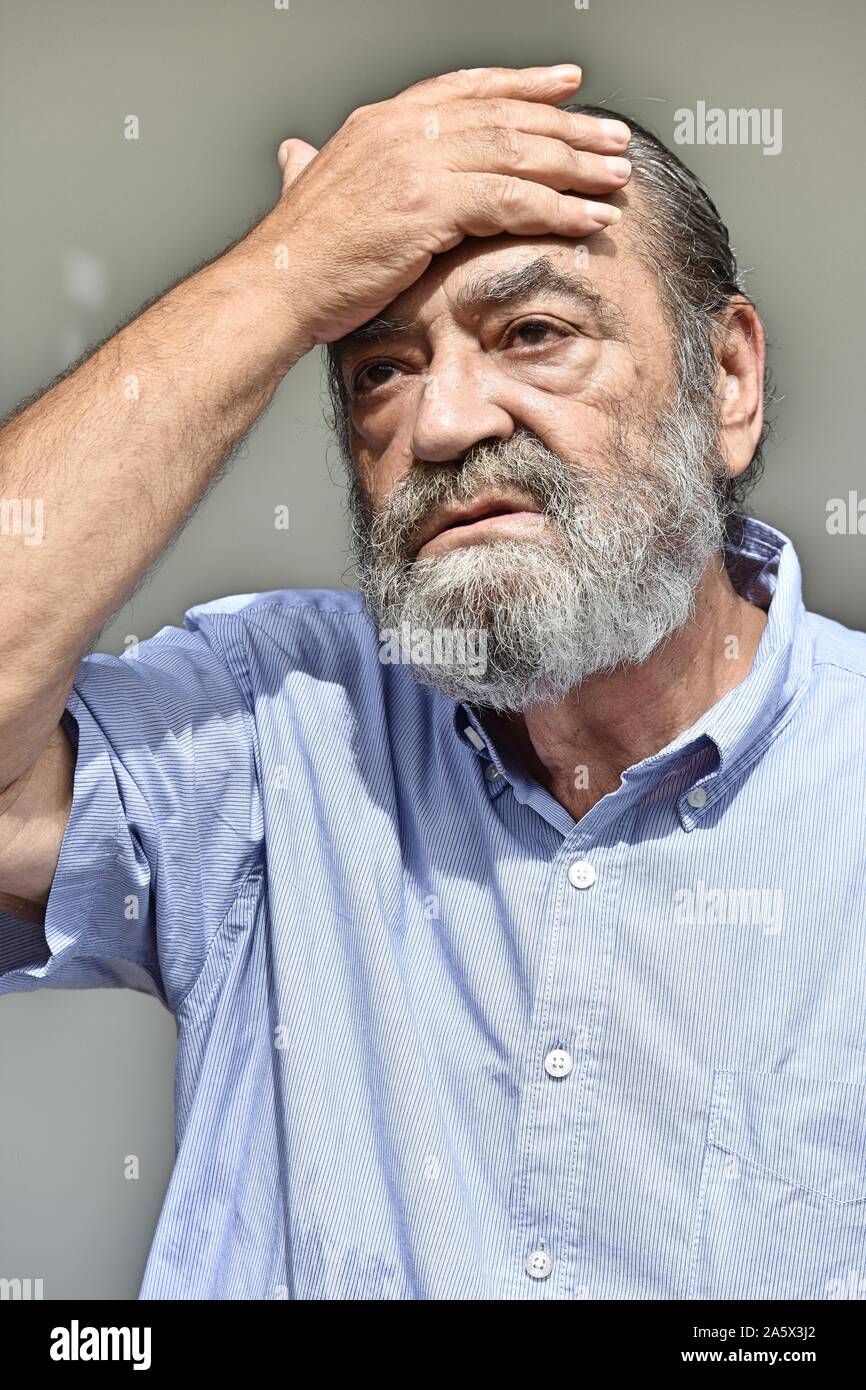 Male And Memory Loss Stock Photo - Alamy