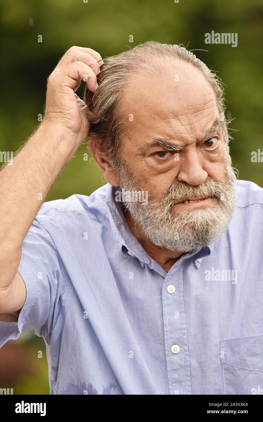 Male And Confusion Stock Photo - Alamy