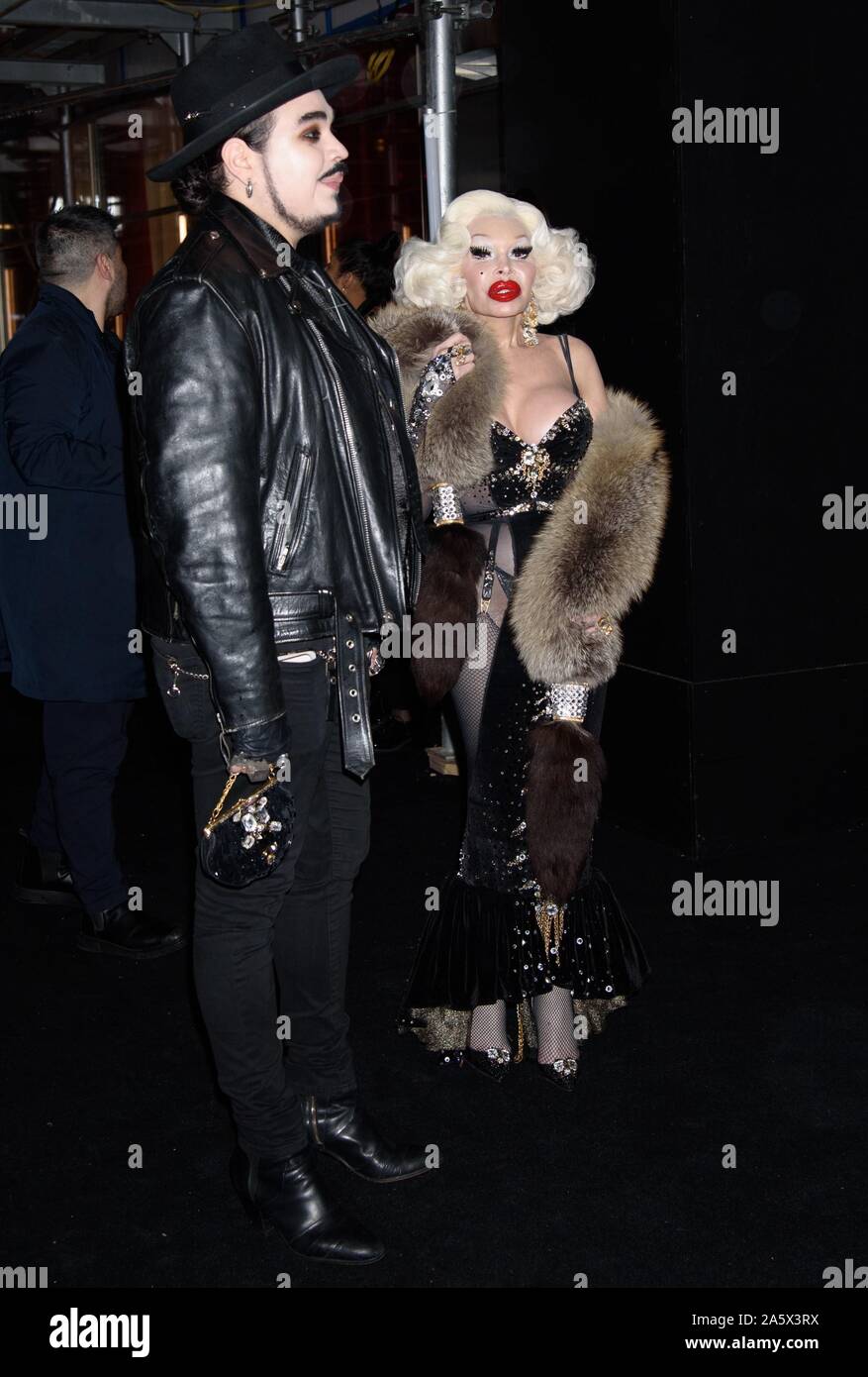 New York, NY, USA. 22nd Oct, 2019. Amanda Lepore at arrivals for ...