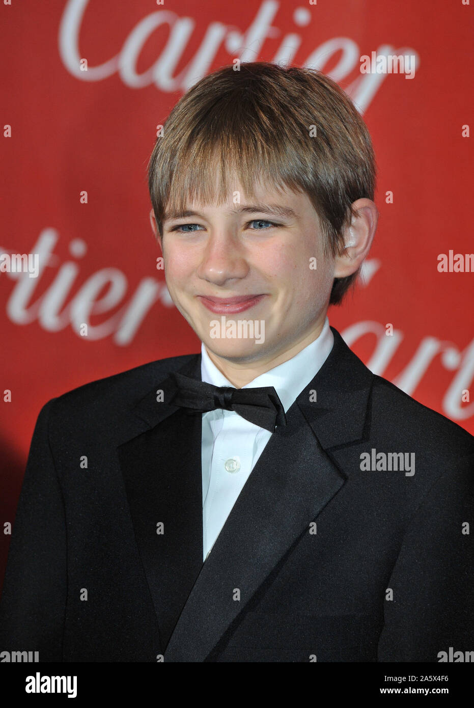 LOS ANGELES, CA. January 07, 2012: Thomas Horn at the 2012 Palm Springs ...
