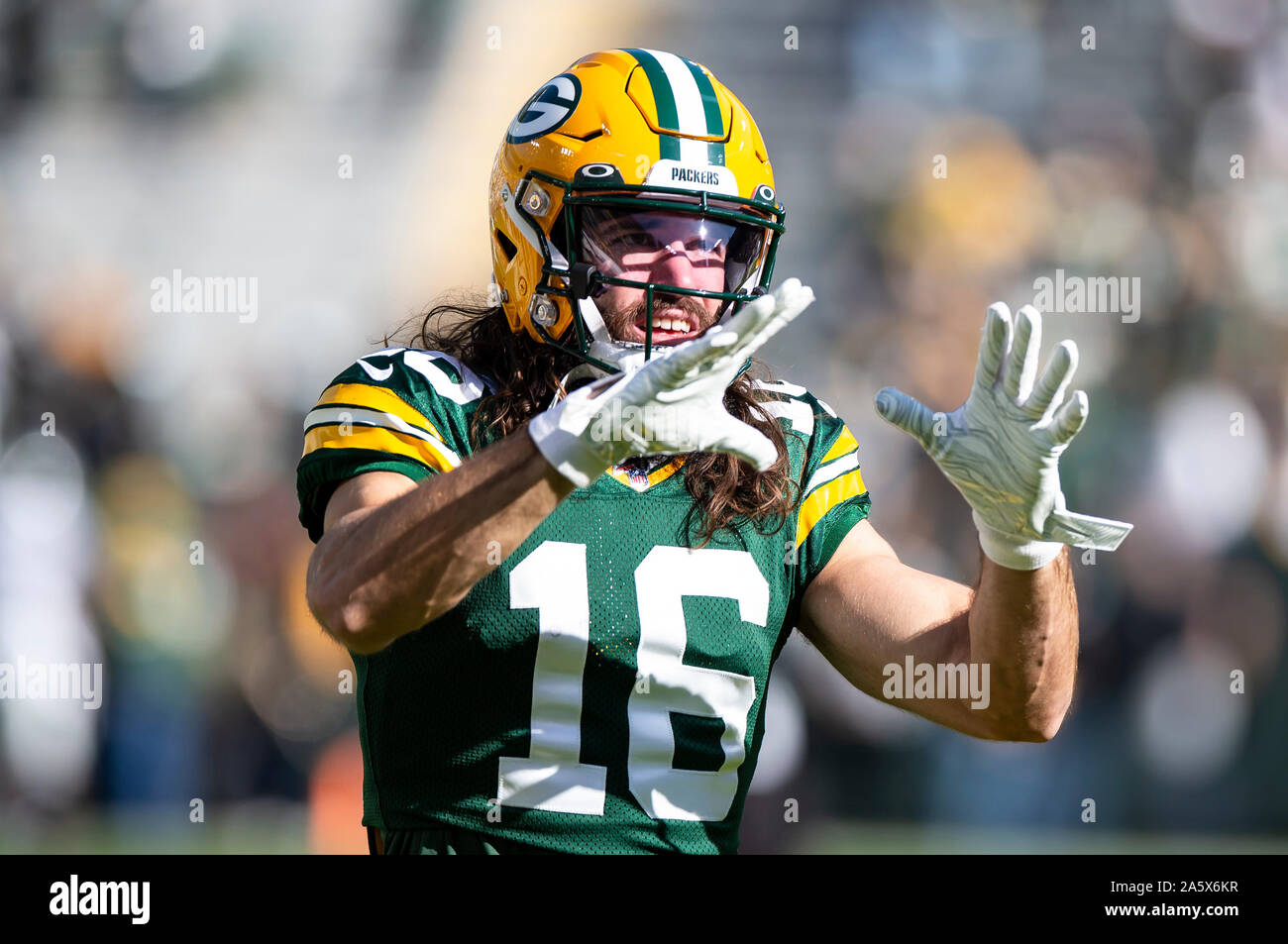 Wide receiver jake kumerow hi-res stock photography and images - Alamy