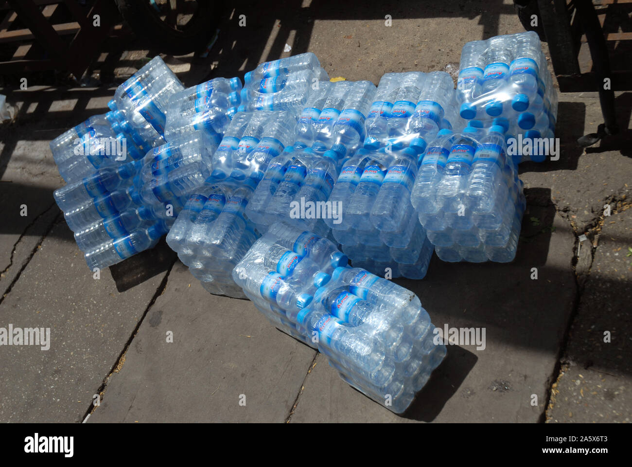 Lots of mineral water bottles hi-res stock photography and images - Alamy