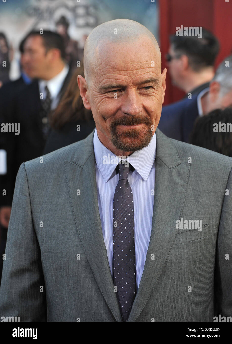 Bryan cranston bald head hi-res stock photography and images - Alamy