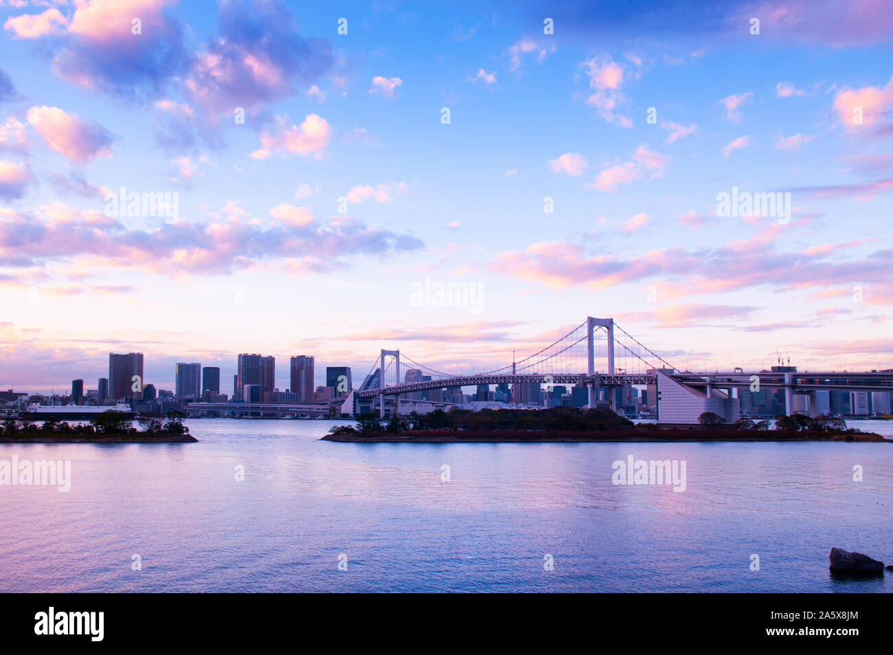 Tokyo bay rainbow bridge hi-res stock photography and images - Alamy