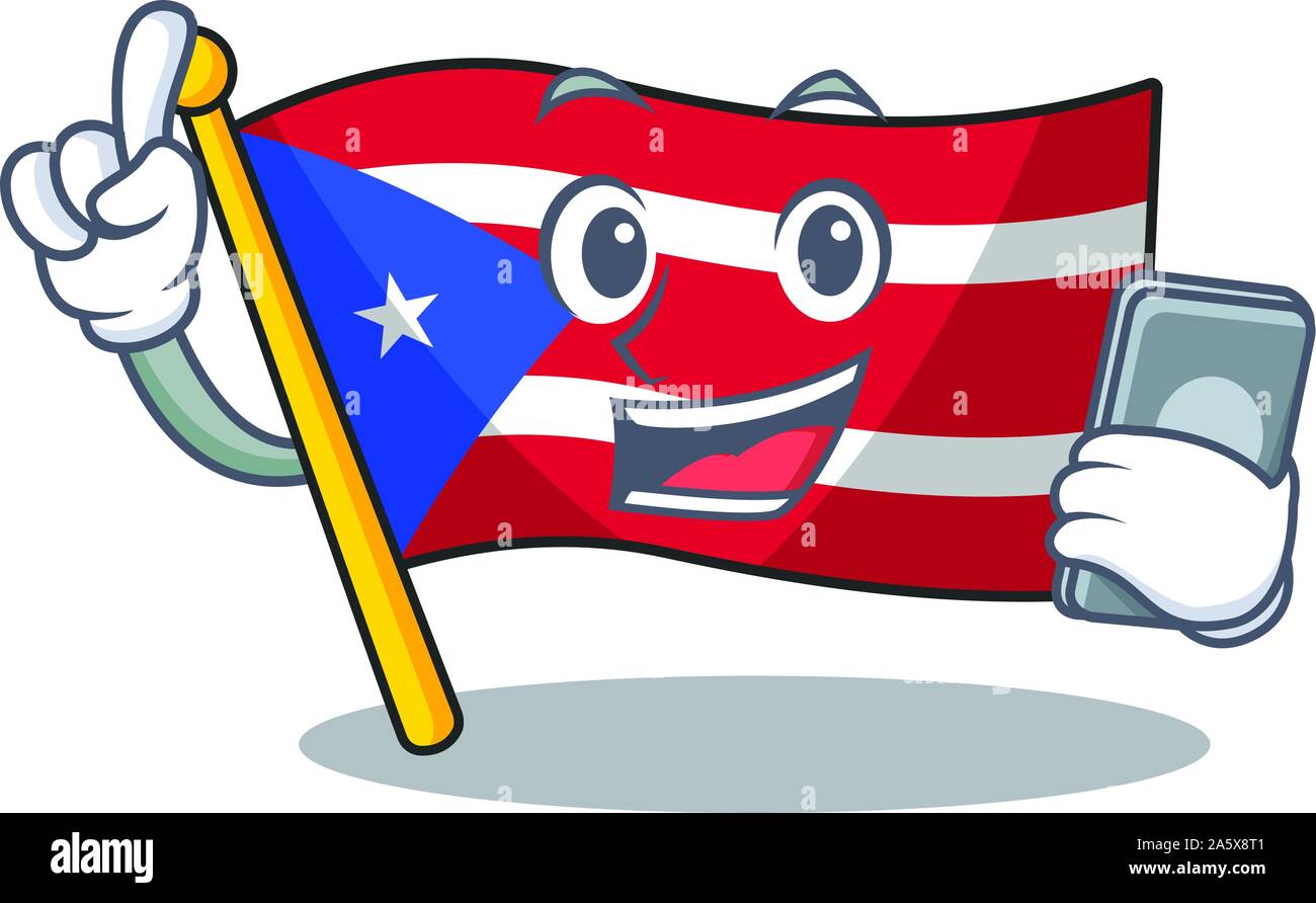 Puerto rico phone Stock Vector Images - Alamy