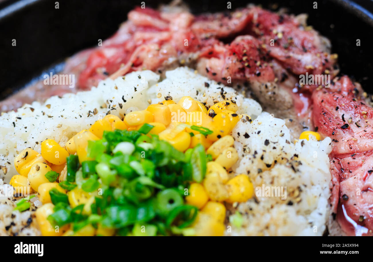 Raw black rice chili hi-res stock photography and images - Alamy