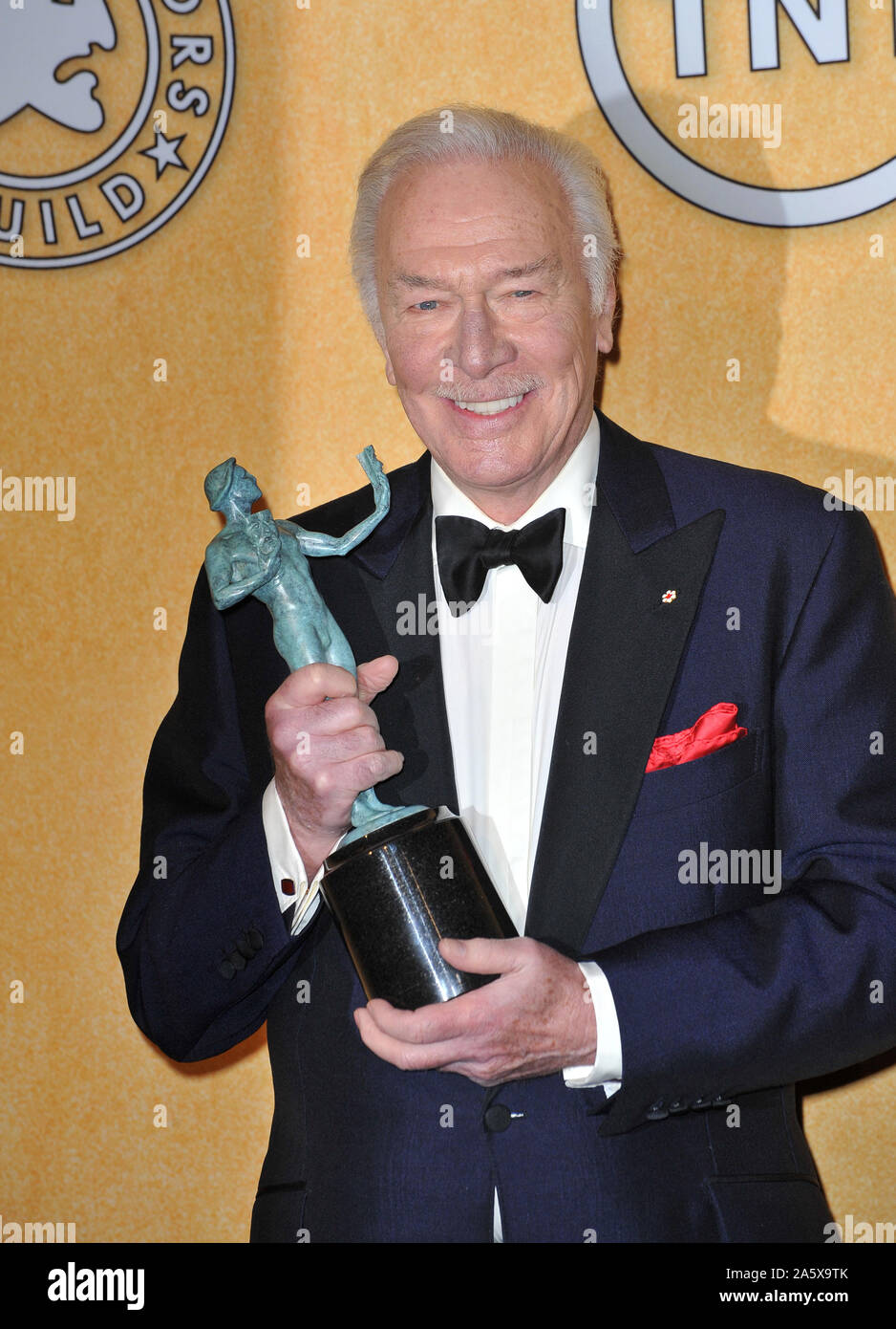 LOS ANGELES, CA. January 29, 2012: Christopher Plummer at the 17th ...