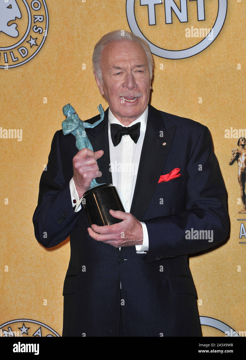 LOS ANGELES, CA. January 29, 2012: Christopher Plummer at the 17th ...