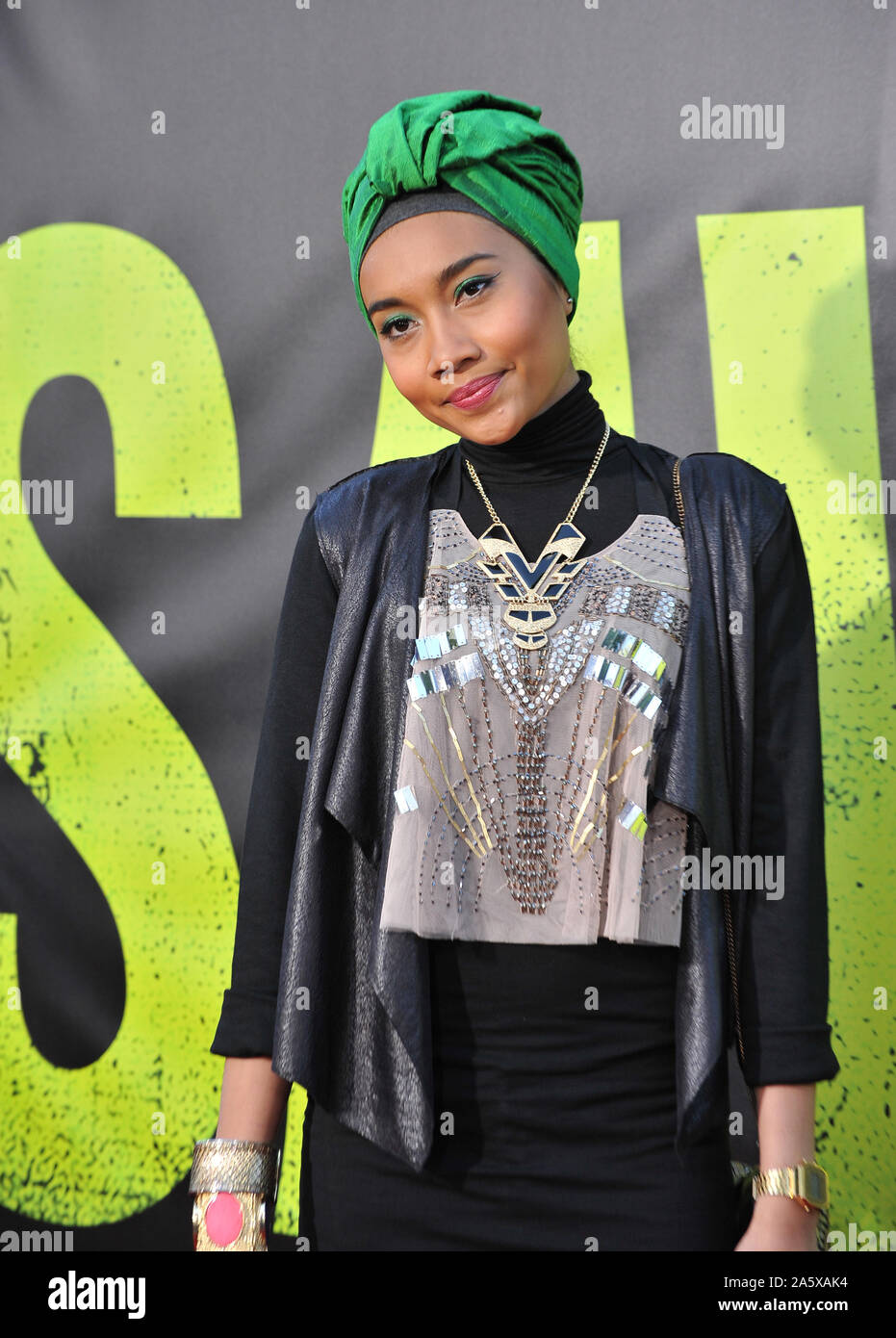 LOS ANGELES, CA. June 25, 2012: Singer Yuna at the world premiere of ...
