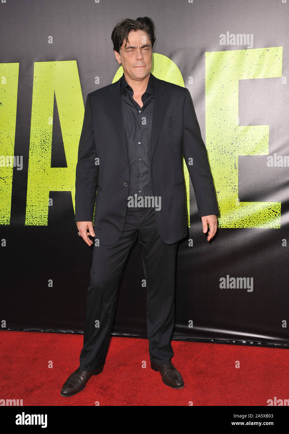 LOS ANGELES, CA. June 25, 2012: Benicio Del Toro at the world premiere ...