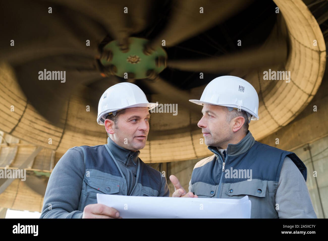 engineers of a nuclear power plant Stock Photo - Alamy