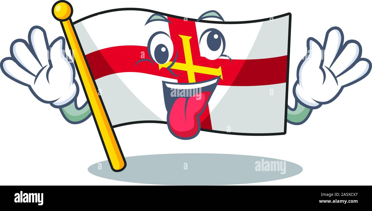 Crazy flags guernsey stored in cartoon drawer Stock Vector Image & Art ...